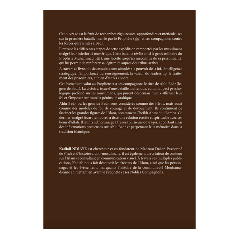 La Bataille de Badr - Drouss